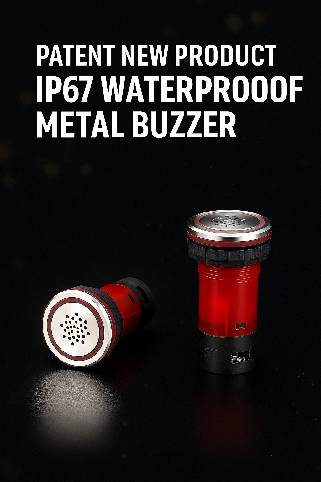 News - Patent New Product IP67 Waterproof Metal Buzzer，Safeguarding ...