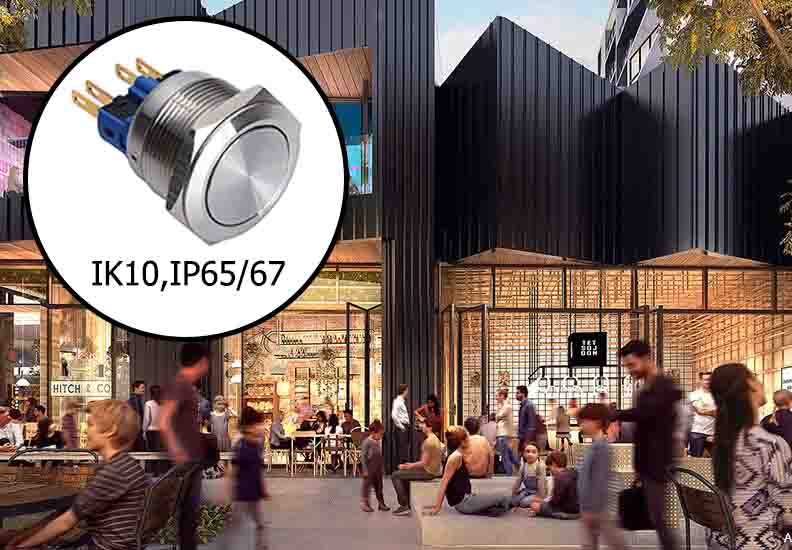 News - Outdoor Push Button Switch Solution: Metal Push Button Switch